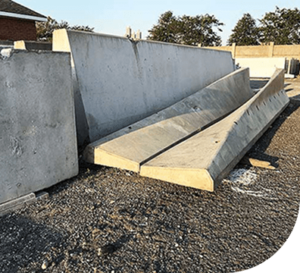 Temporary Barriers - Roman Stone