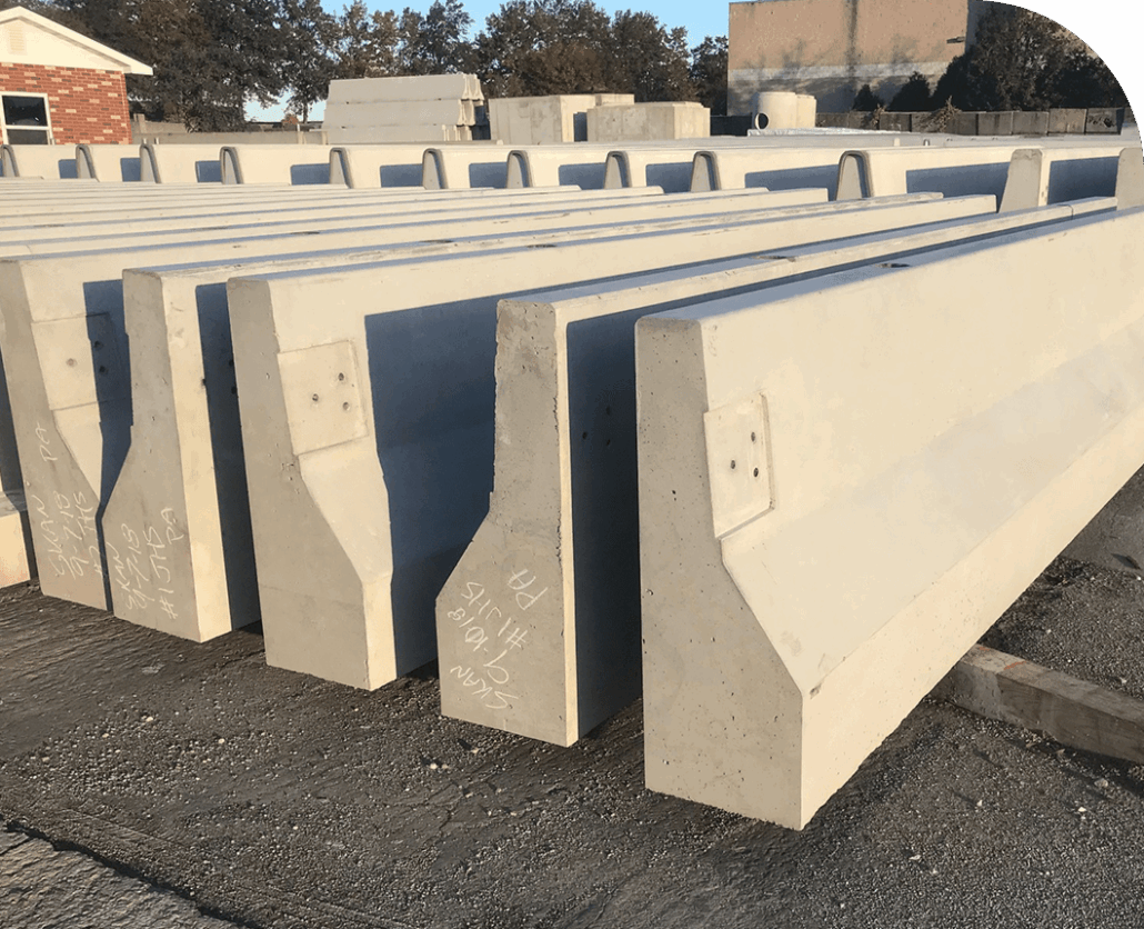 Permanent Precast Barriers for DOT & Transit | Custom Specs | Roman Stone